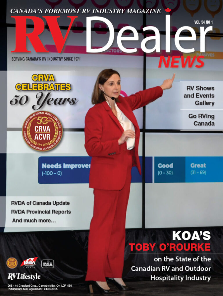 RV Dealer News: volume 54 number 1 - RV Dealer News